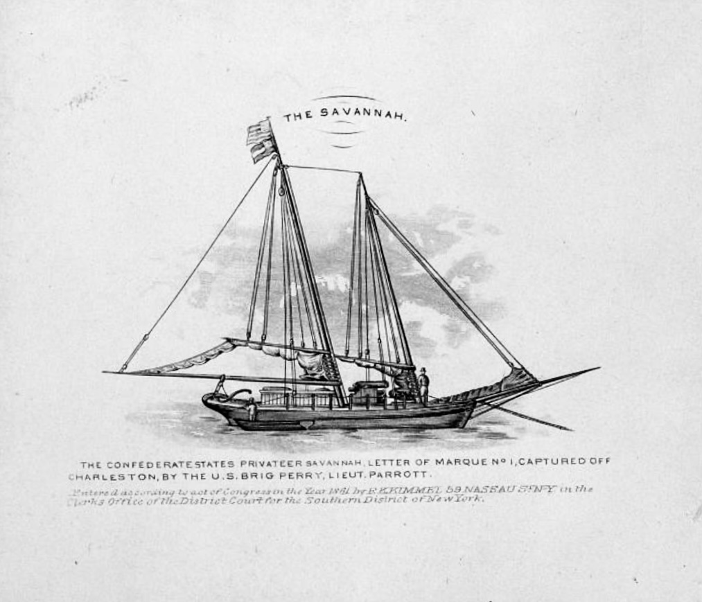 The Union Blockade- 1861 – A Civil War Traveler